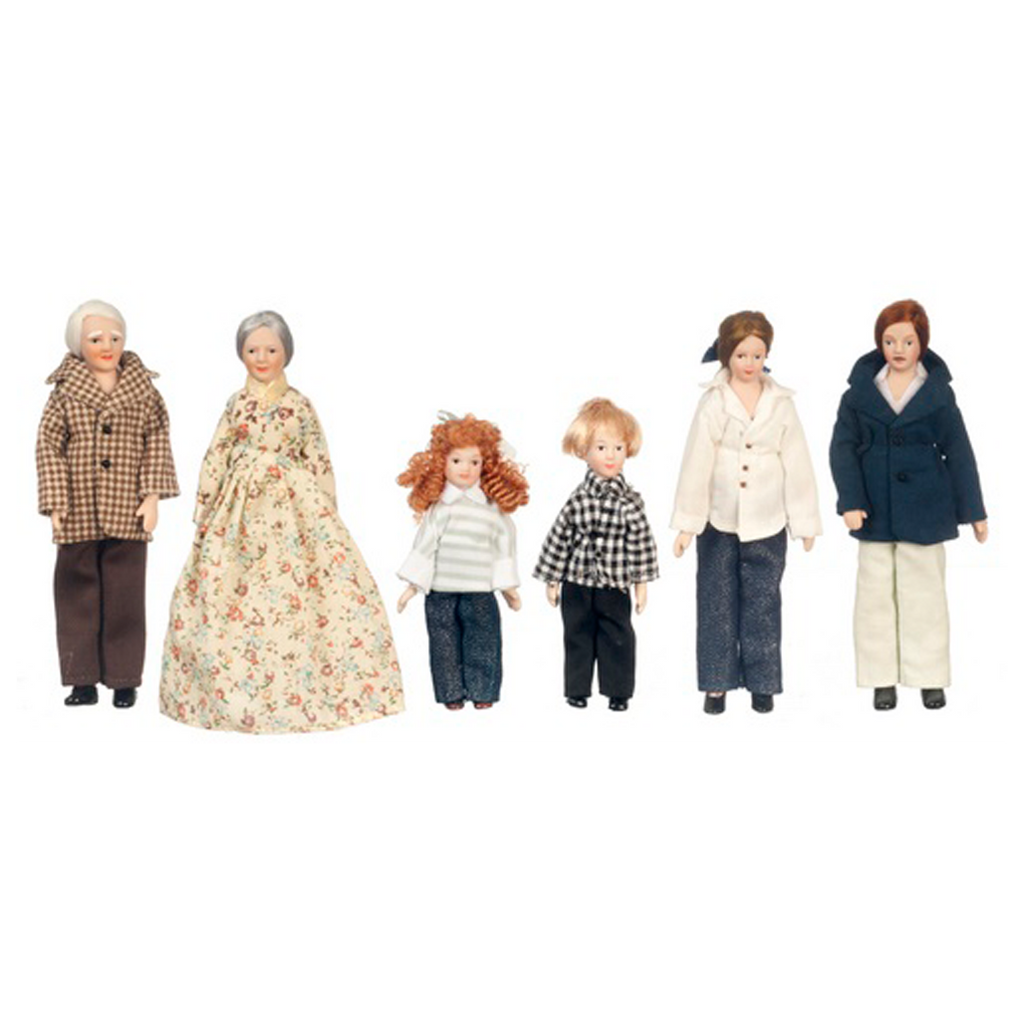 Miniature Dolls | Miniature Dollhouse Dolls | Doll Houses and ...
