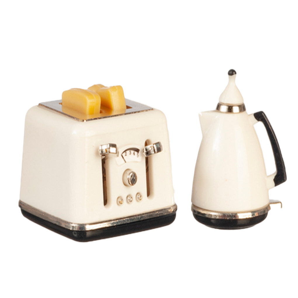 Miniature Kitchens & Dollhouse Cooking with Miniature Kitchenware– Real ...