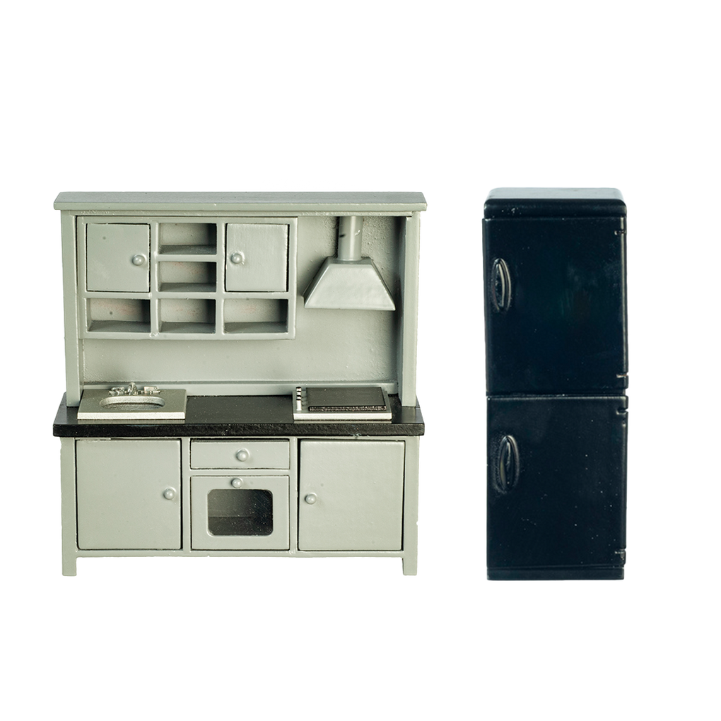 Miniature Kitchens & Dollhouse Cooking with Miniature Kitchenware– Real ...