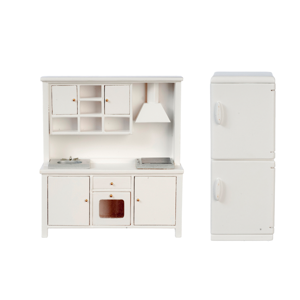 Miniature Kitchens & Dollhouse Cooking with Miniature Kitchenware– Real ...