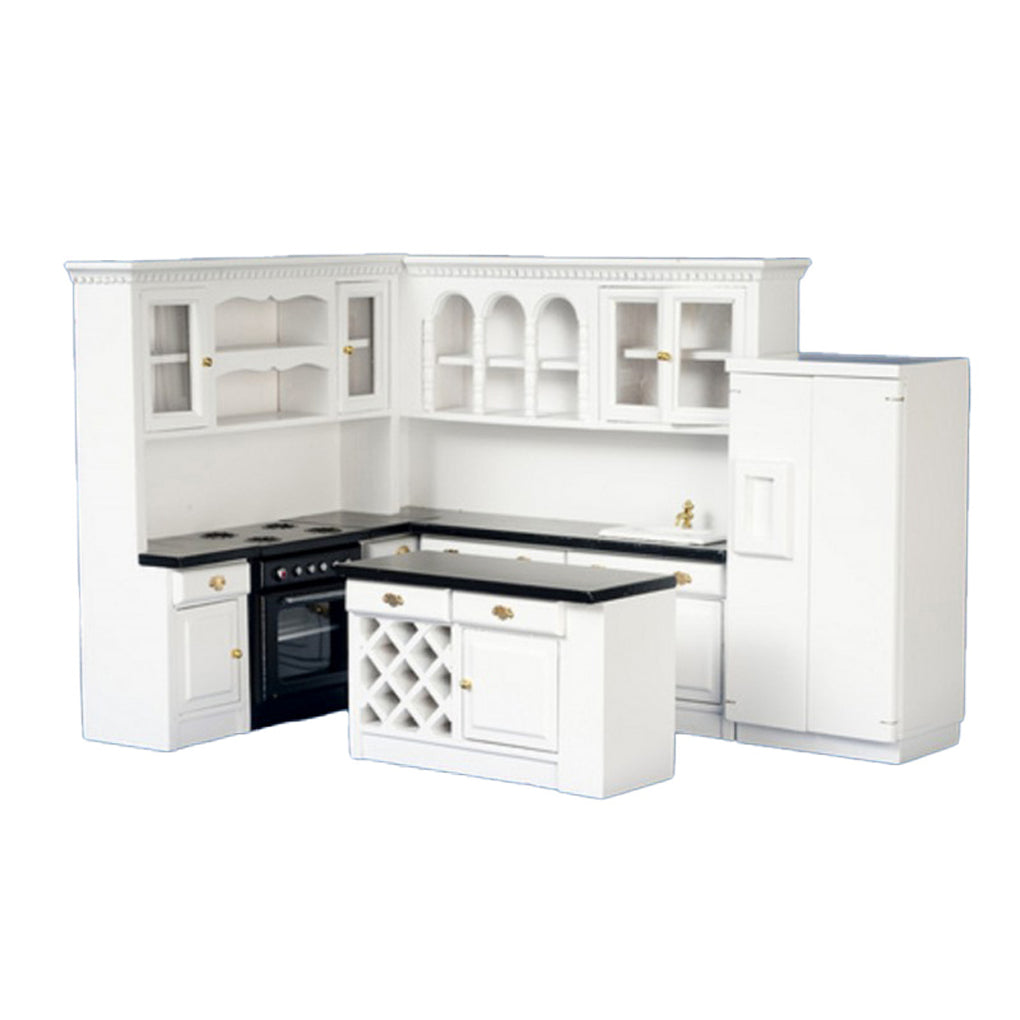 Miniature Kitchens & Dollhouse Cooking with Miniature Kitchenware– Real ...