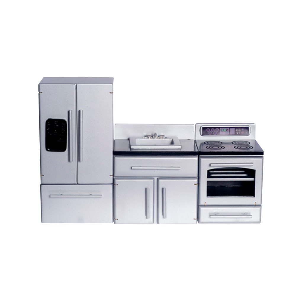 Miniature Kitchens & Dollhouse Cooking with Miniature Kitchenware– Real ...