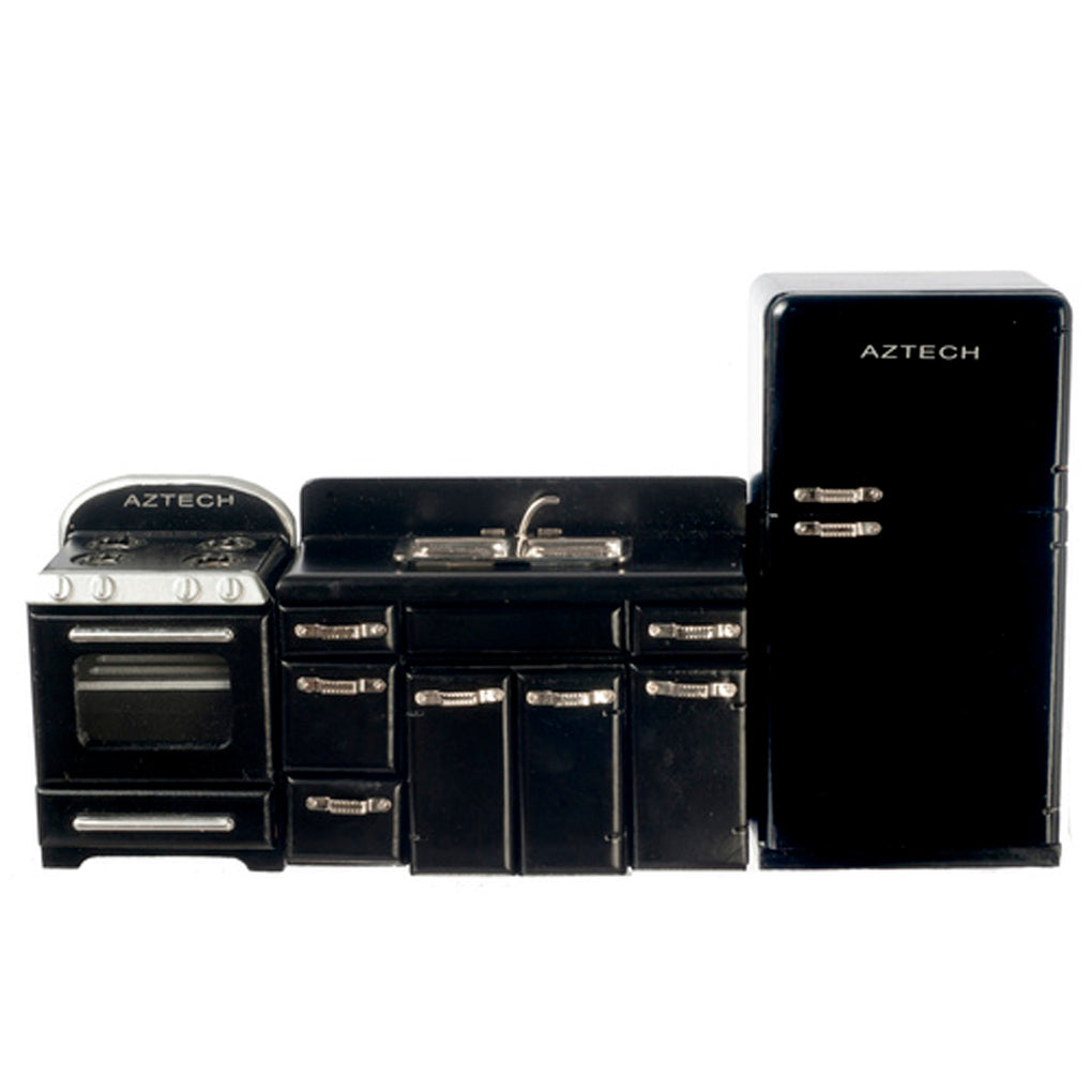 Miniature Kitchens & Dollhouse Cooking with Miniature Kitchenware– Real ...